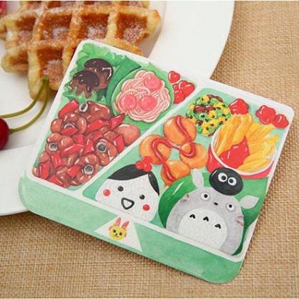 Bento Postcard Collection (30pc) | Realistic Food Post Cards Set | Hand ...