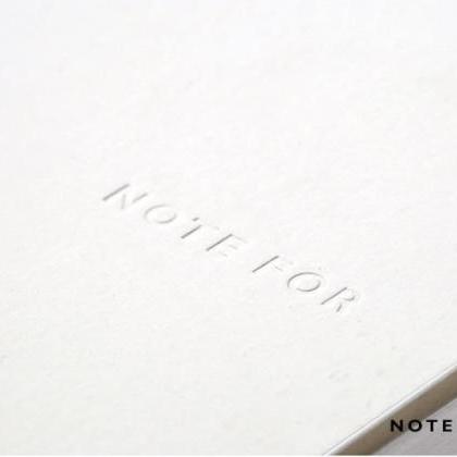 White Plain Notebook (lined/grid/blank) | Simple Traveler's Notebook ...