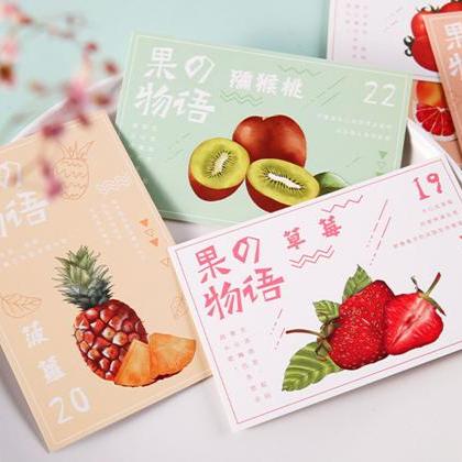 Fruit Party Postcard Collection (30pc) | Realistic Fruit Post Cards Set ...