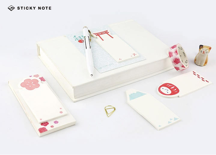 Iconic Japan Sticky Notes Collection | Japanese Style Memo Notes | Fuji ...