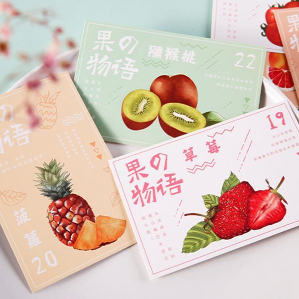 Fruit Party Postcard Collection (30pc) | Realistic Fruit Post Cards Set ...