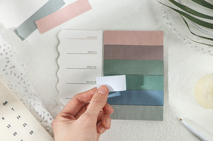 Multi-color Flag Sticky Notes Collection | 4 Colorful Flag Memo Notes ...