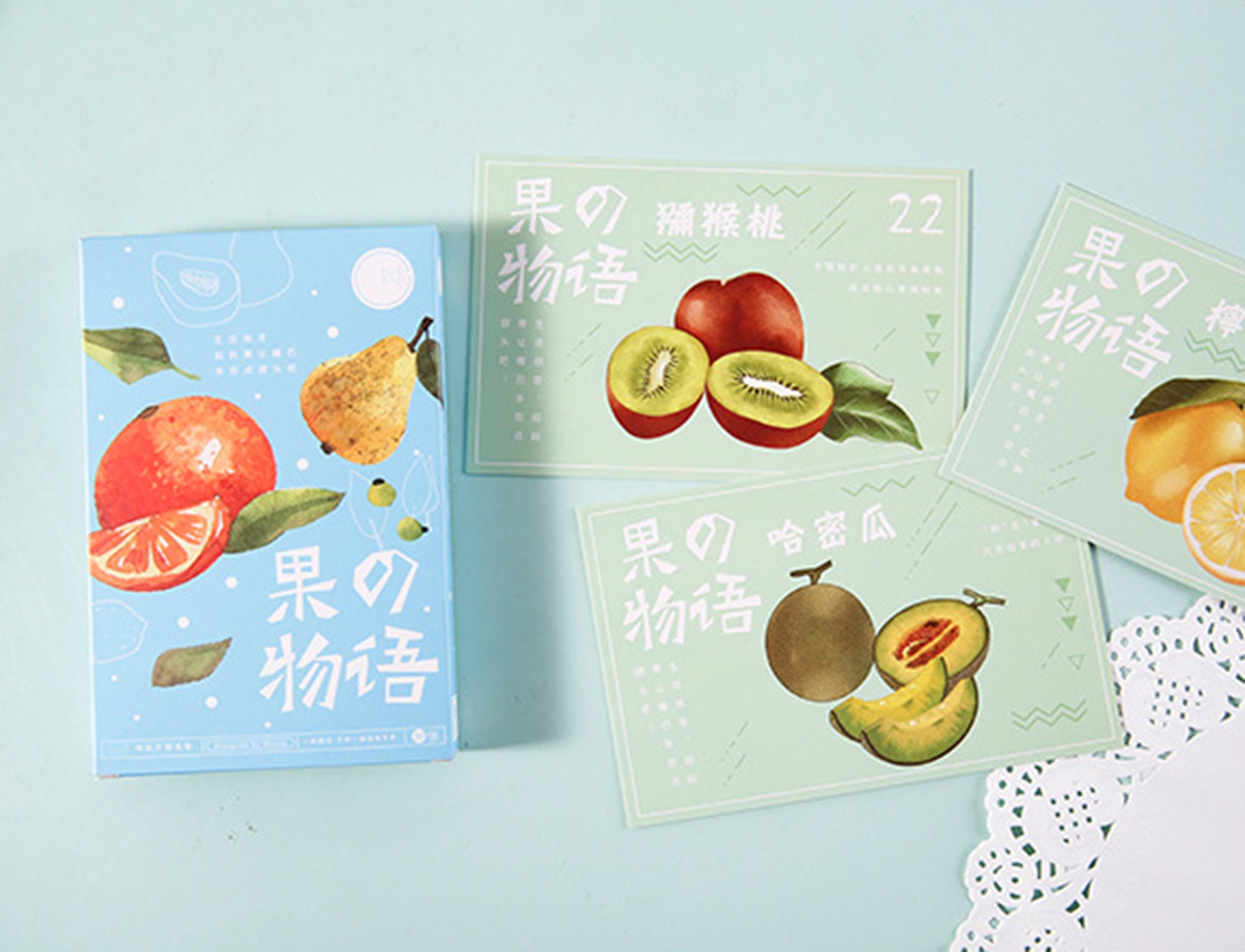 Fruit Party Postcard Collection (30pc) | Realistic Fruit Post Cards Set ...